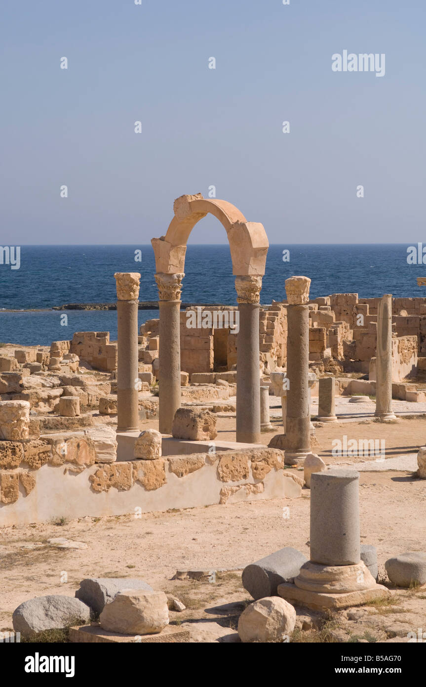 Sabratha Roman site, UNESCO World Heritage Site, Tripolitania, Libya ...