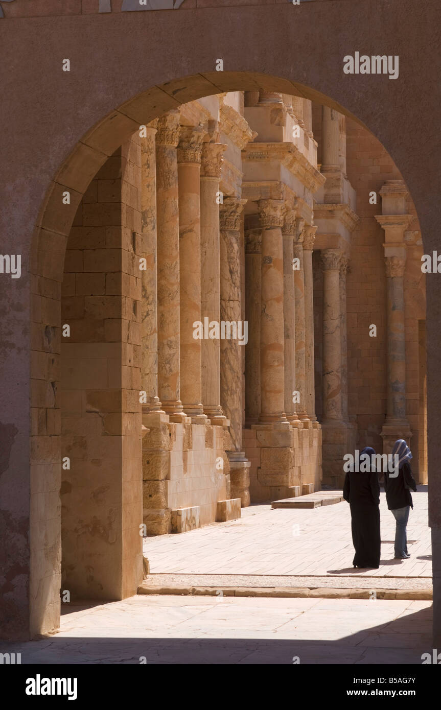 Sabratha roman site hi-res stock photography and images - Alamy