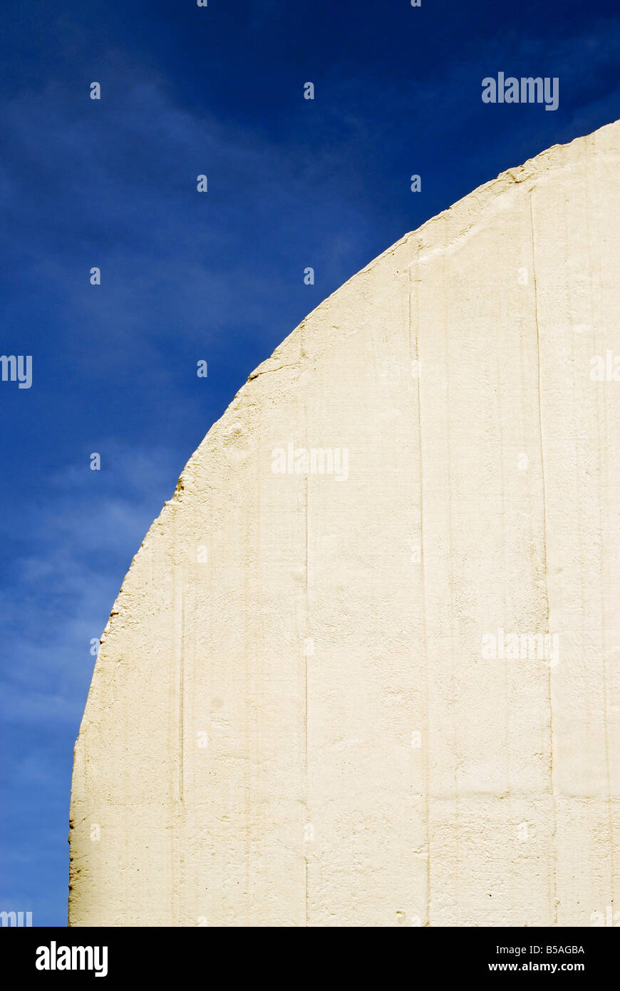 Architectural Detail at Building of Joan Miro Foundation Barcelona ...
