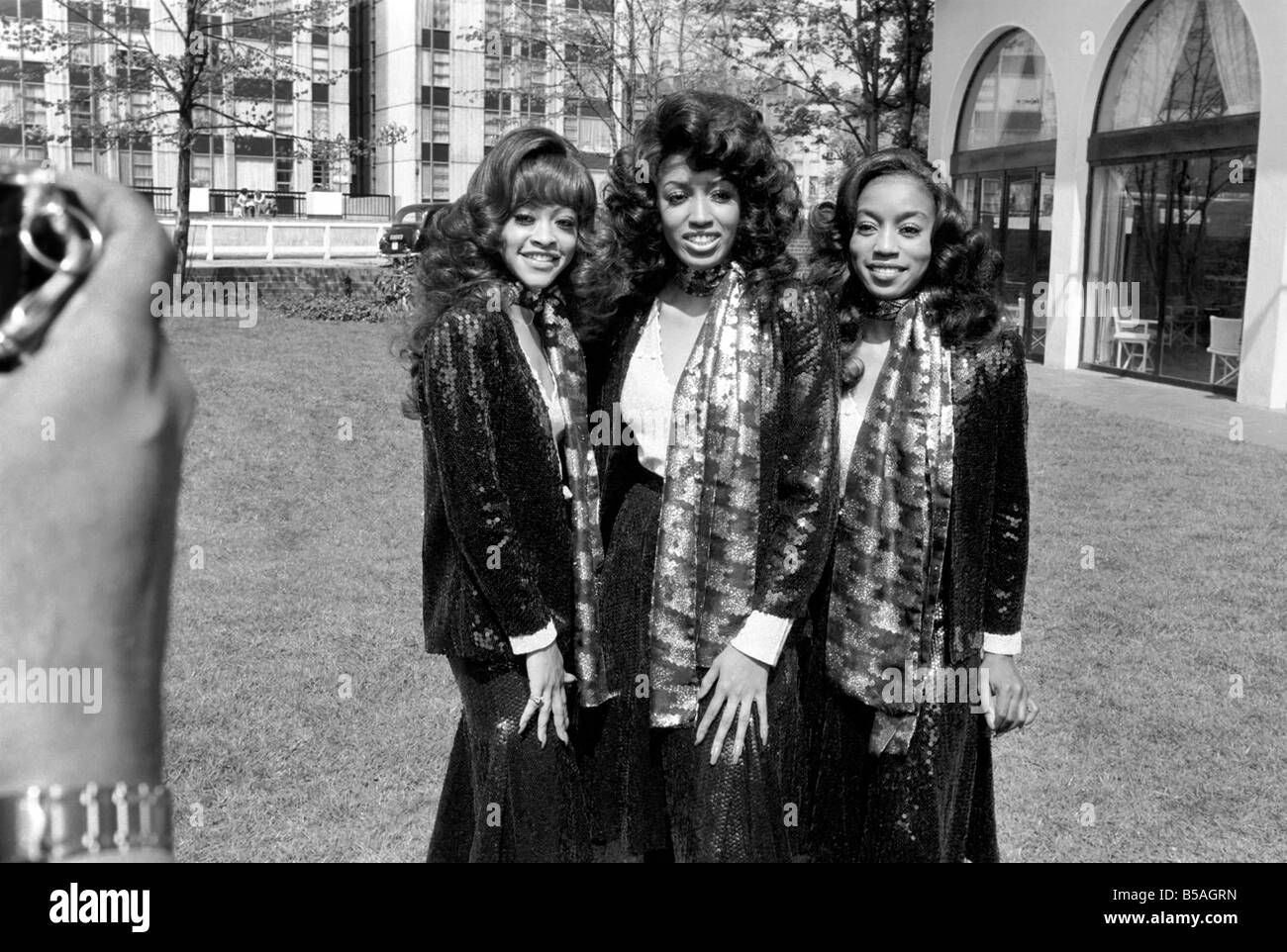 American Pop Group The Three Degrees. April 1975 75-2139-003 Stock ...