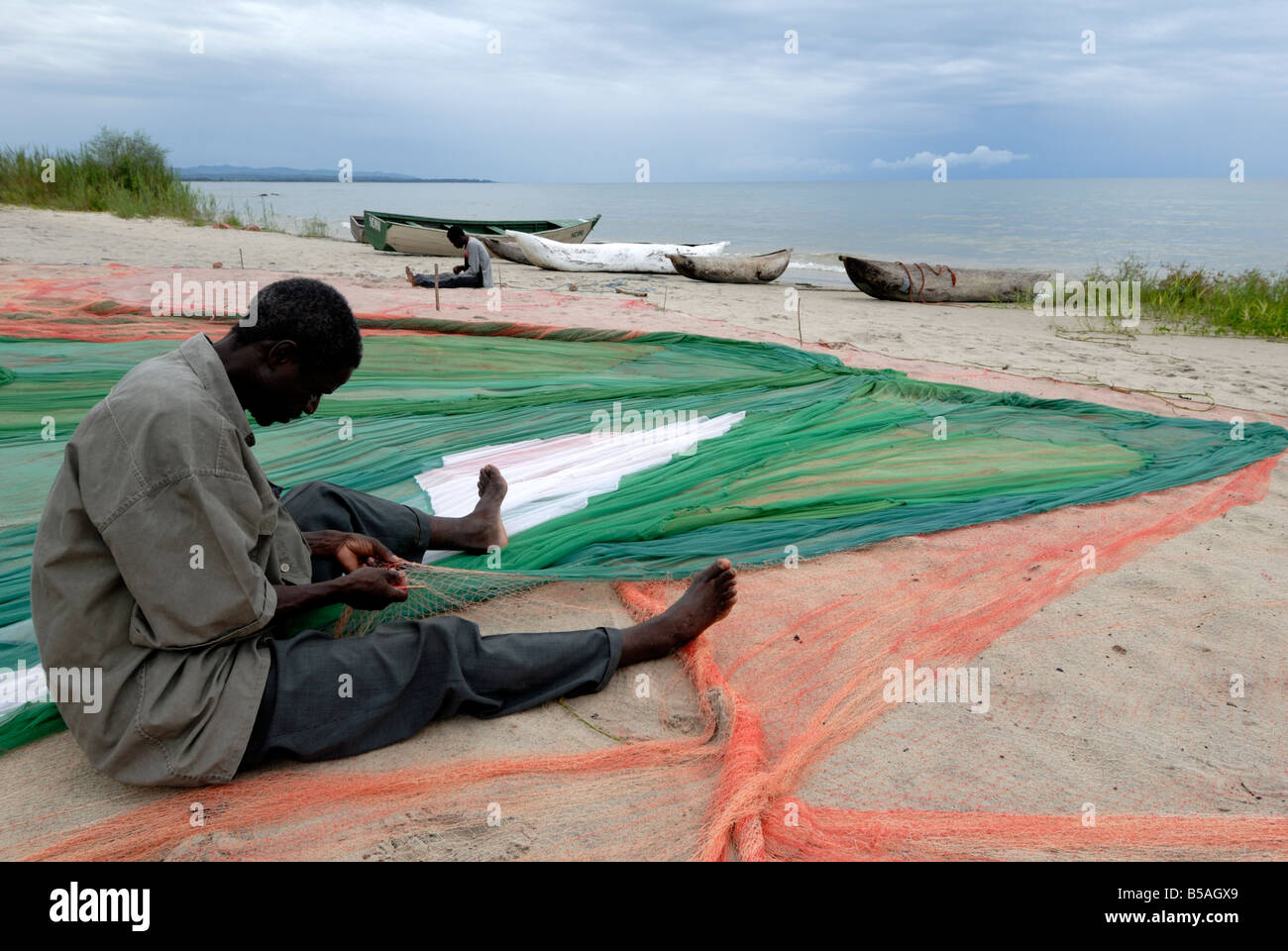 Chintheche beach hi-res stock photography and images - Alamy