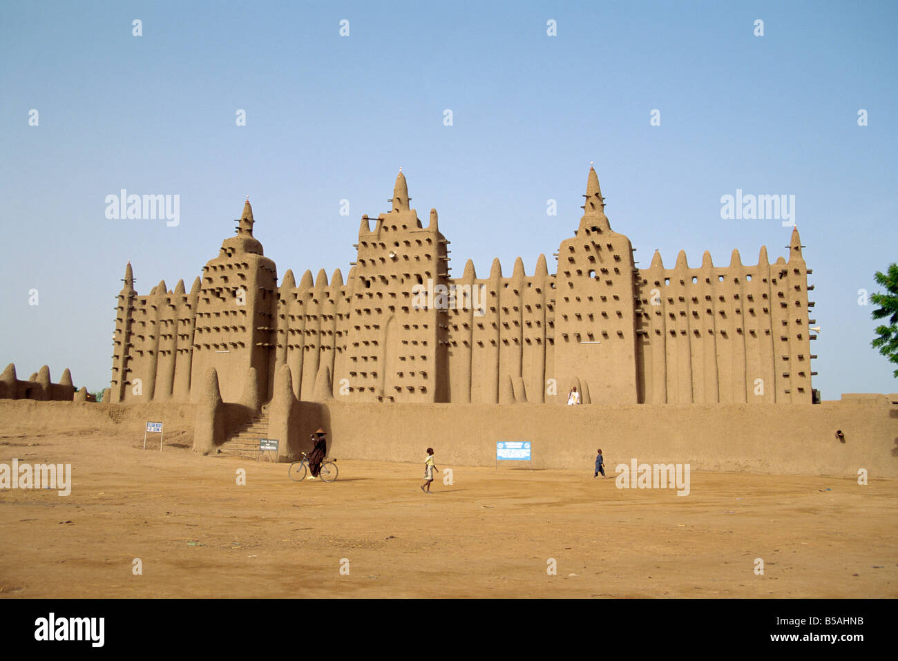 The Great Mosque Djenne Mali Africa J Pate Stock Photo - Alamy