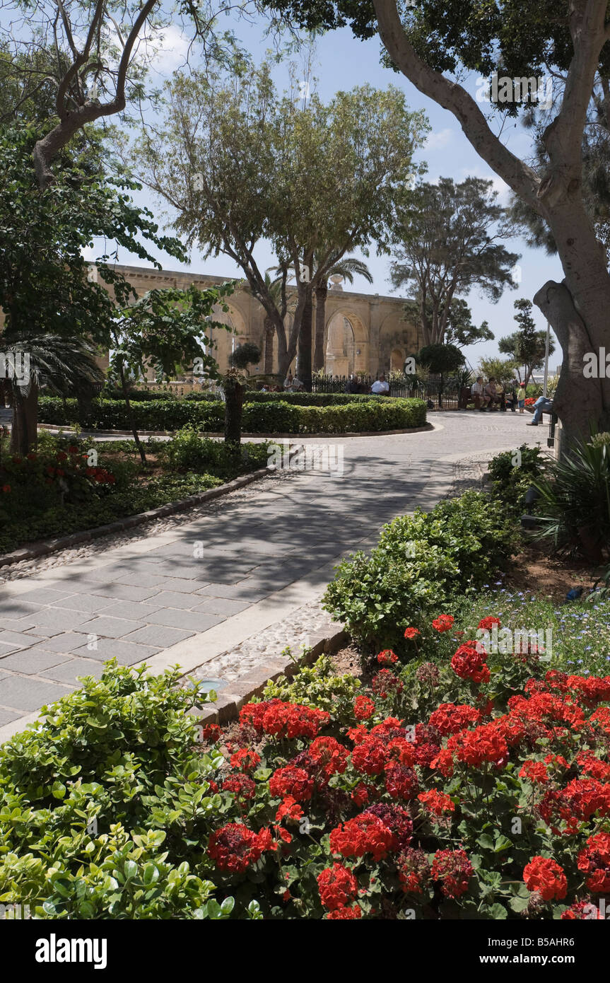 Valletta gardens hi-res stock photography and images - Alamy