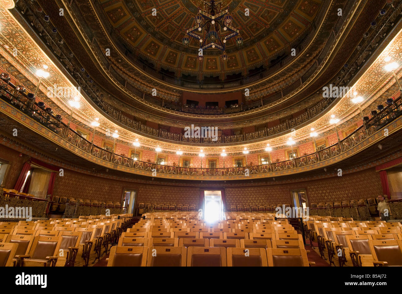 Theater Teatro Juarez famous for its architectural mixtures in ...