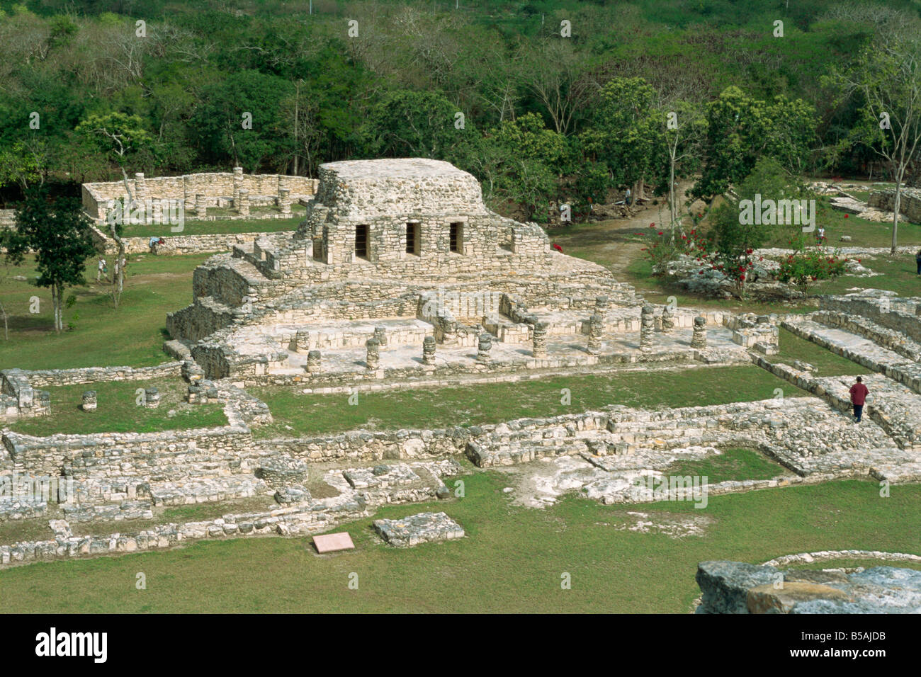 Mayapan, former Mayan capital after fall of Chichen Itza, Yucatan ...