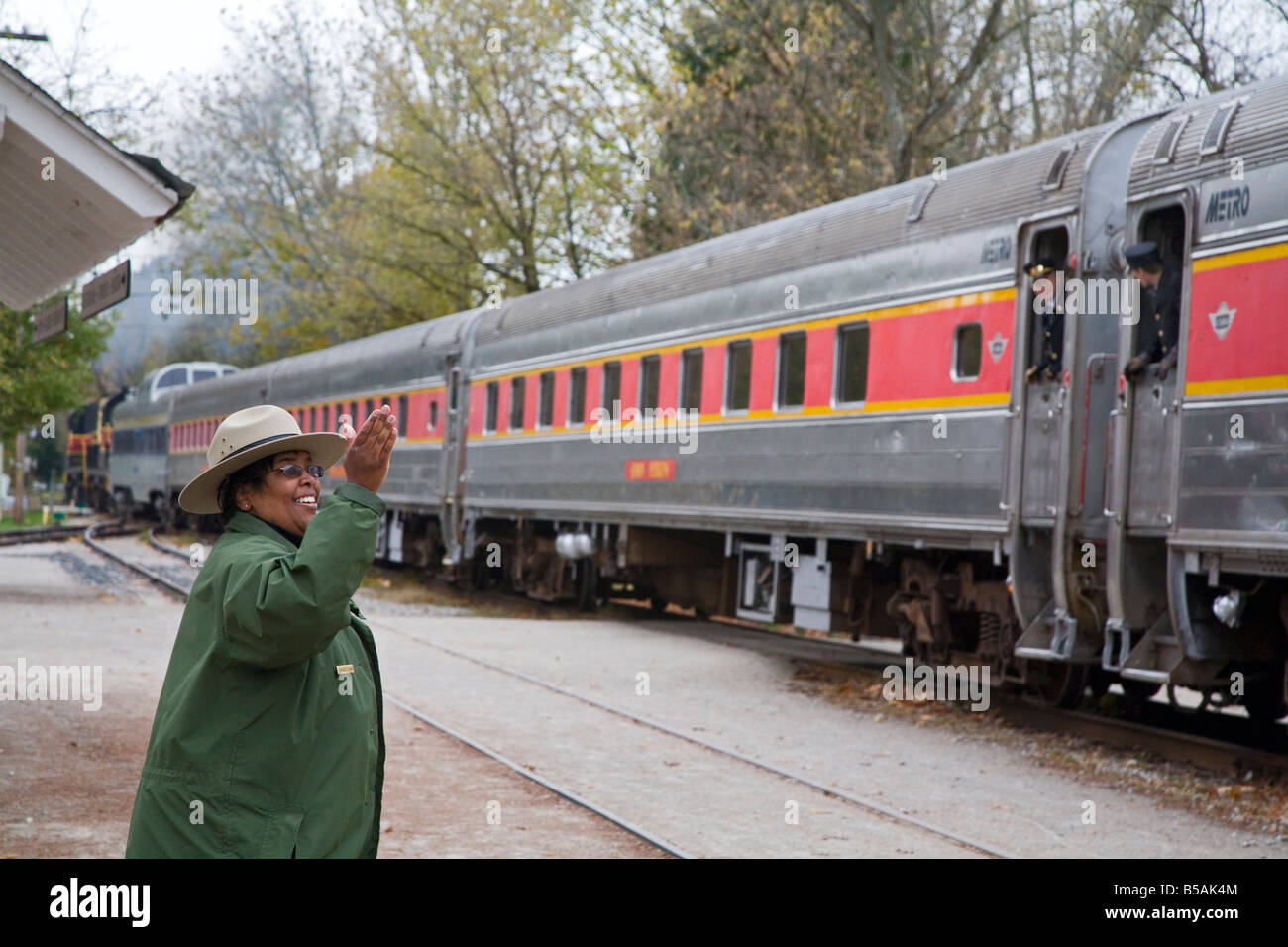 The Cuyahoga Valley Scenic Railroad Stock Photo - Alamy