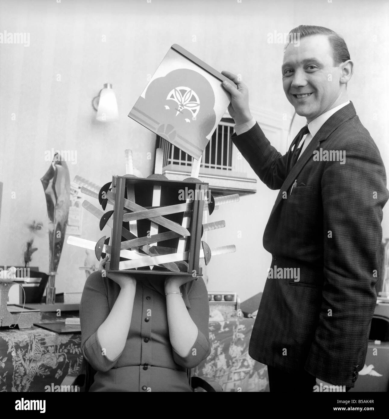 Magician assistant box High Resolution Stock Photography and Images - Alamy