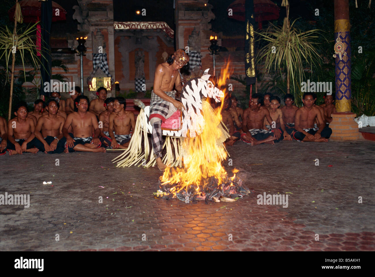 Fire dance, Bali, Indonesia, Southeast Asia Stock Photo - Alamy