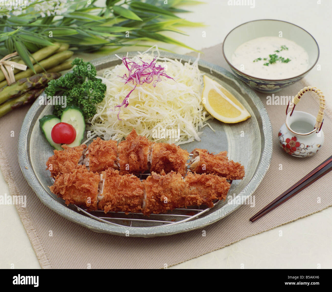 Diverse Food Essentials Stock Photo - Alamy