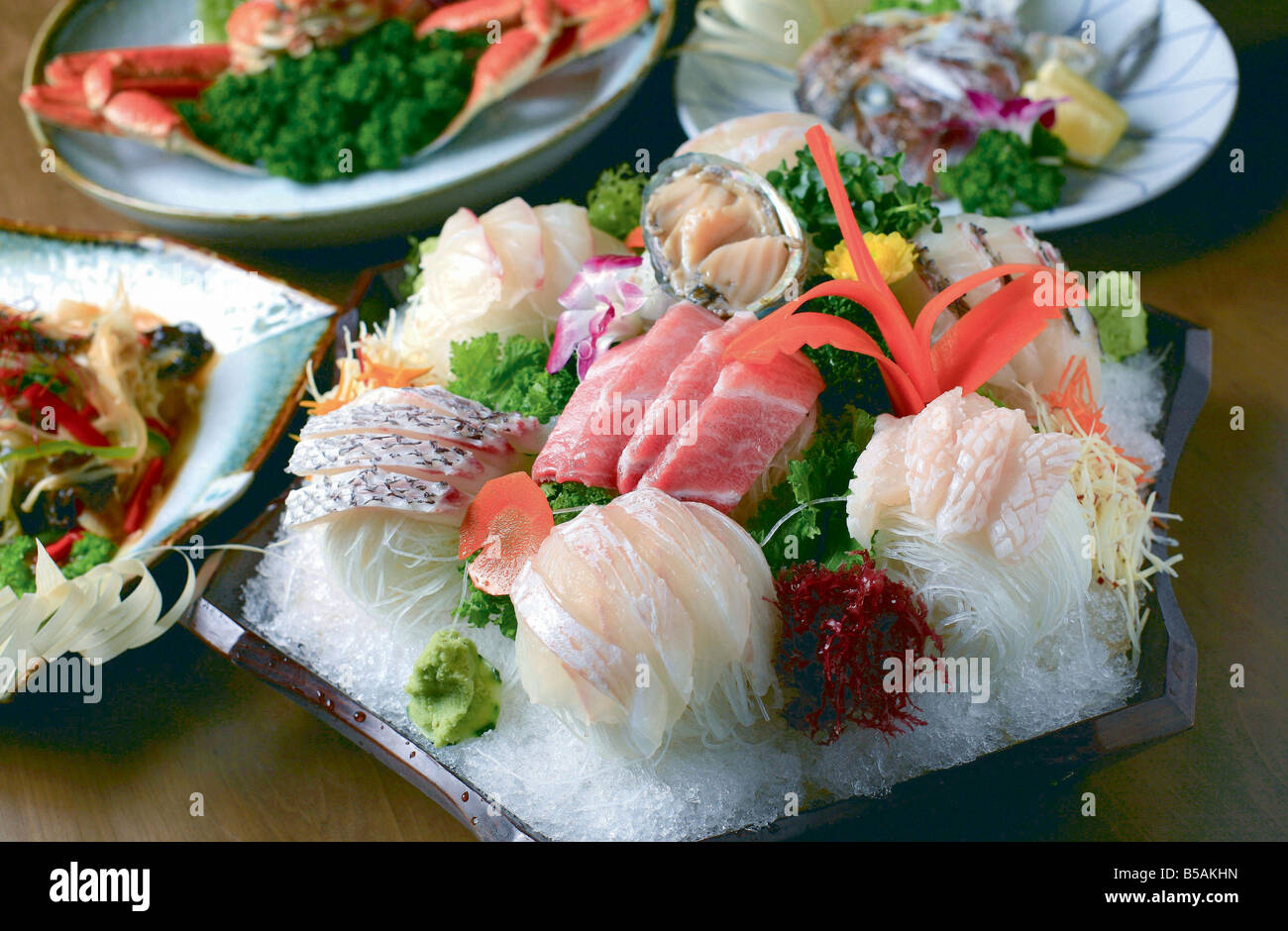 Diverse Food Essentials Stock Photo - Alamy