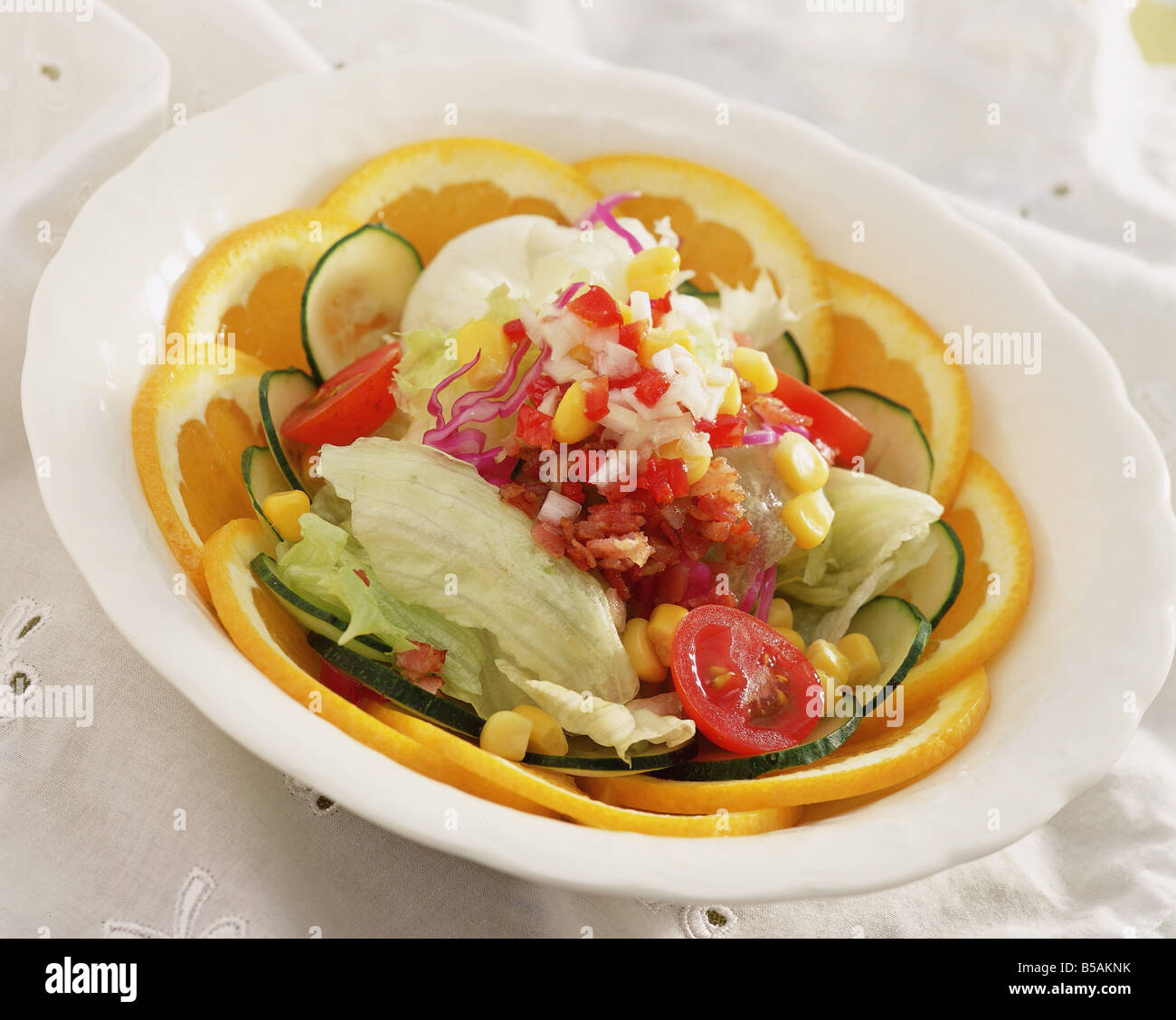Diverse Food Essentials Stock Photo - Alamy