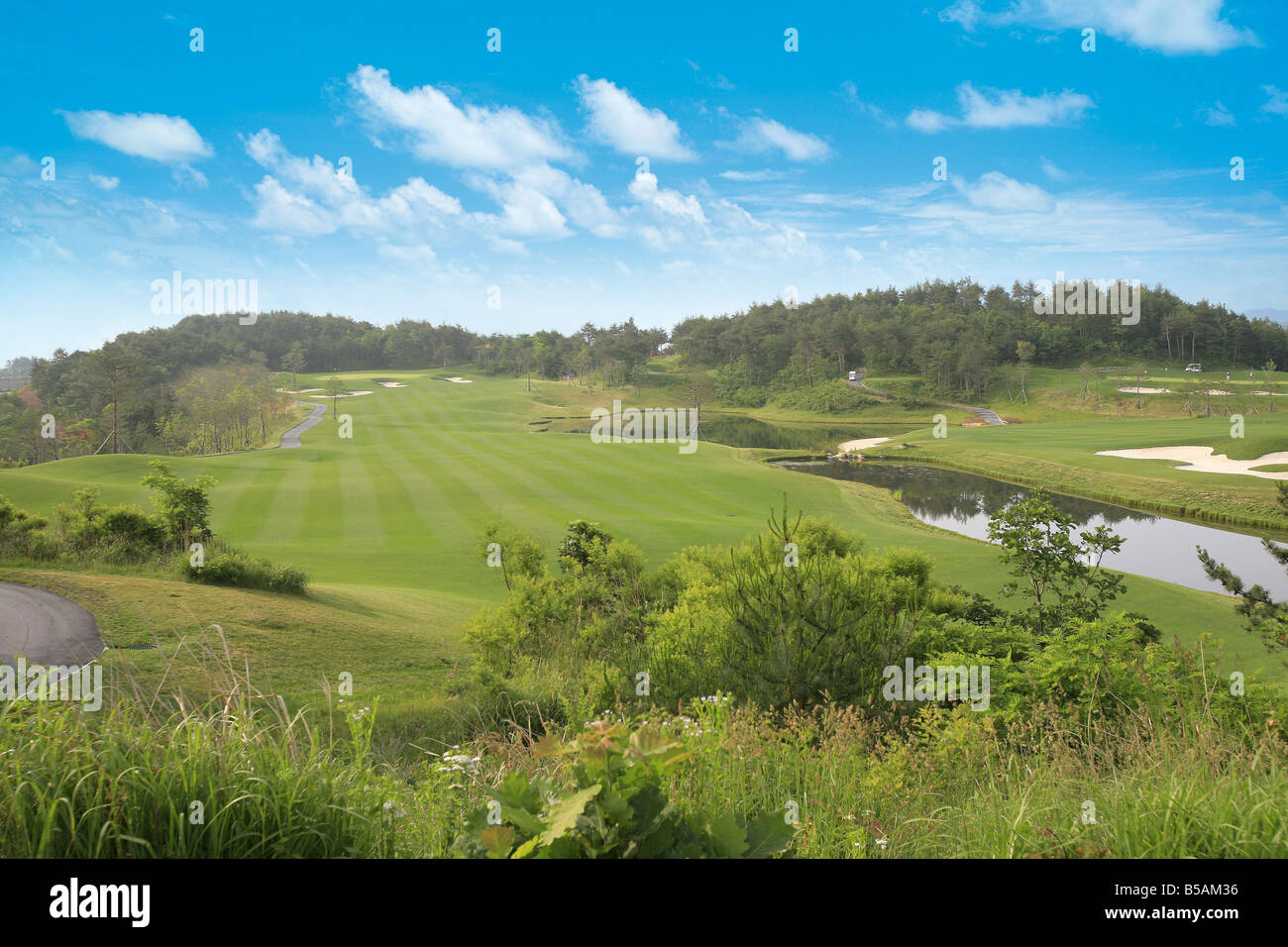 Golf landscape hi-res stock photography and images - Alamy