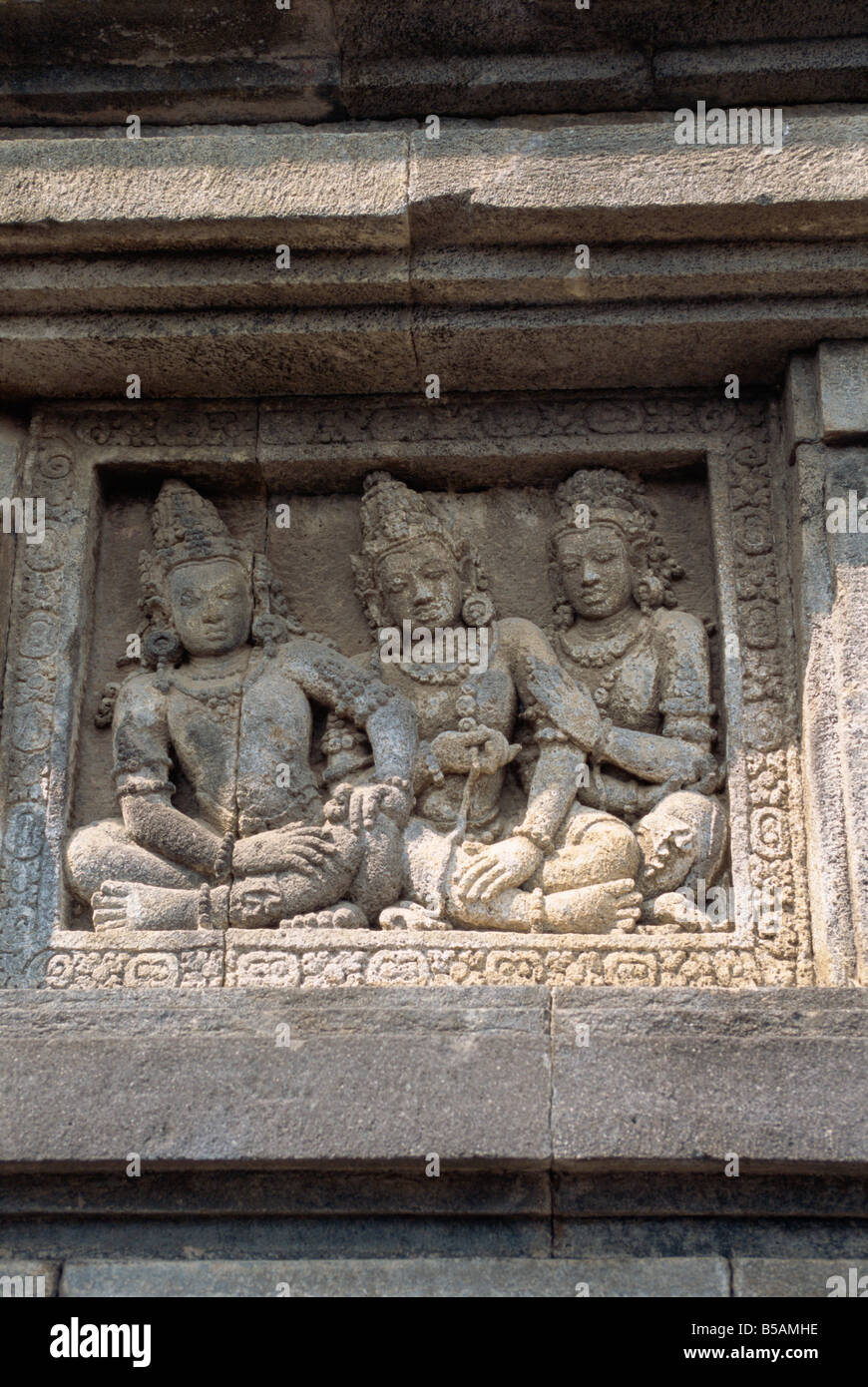 Detail, Prambanan temple, UNESCO World Heritage Site, Java, Indonesia ...