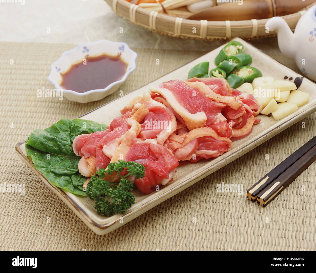 Diverse Food Essentials Stock Photo - Alamy