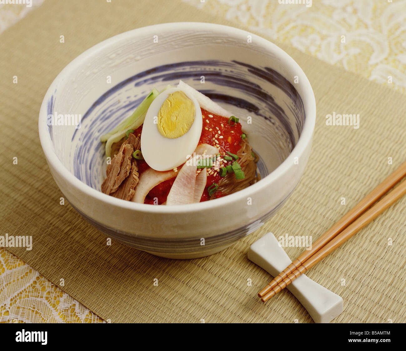 Diverse Food Essentials Stock Photo - Alamy