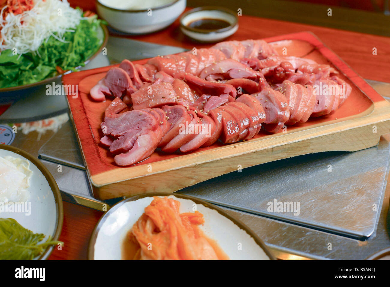 Diverse Food Essentials Stock Photo - Alamy