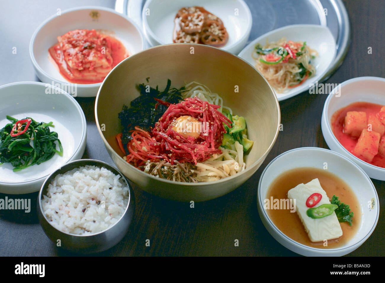 Diverse Food Essentials Stock Photo - Alamy