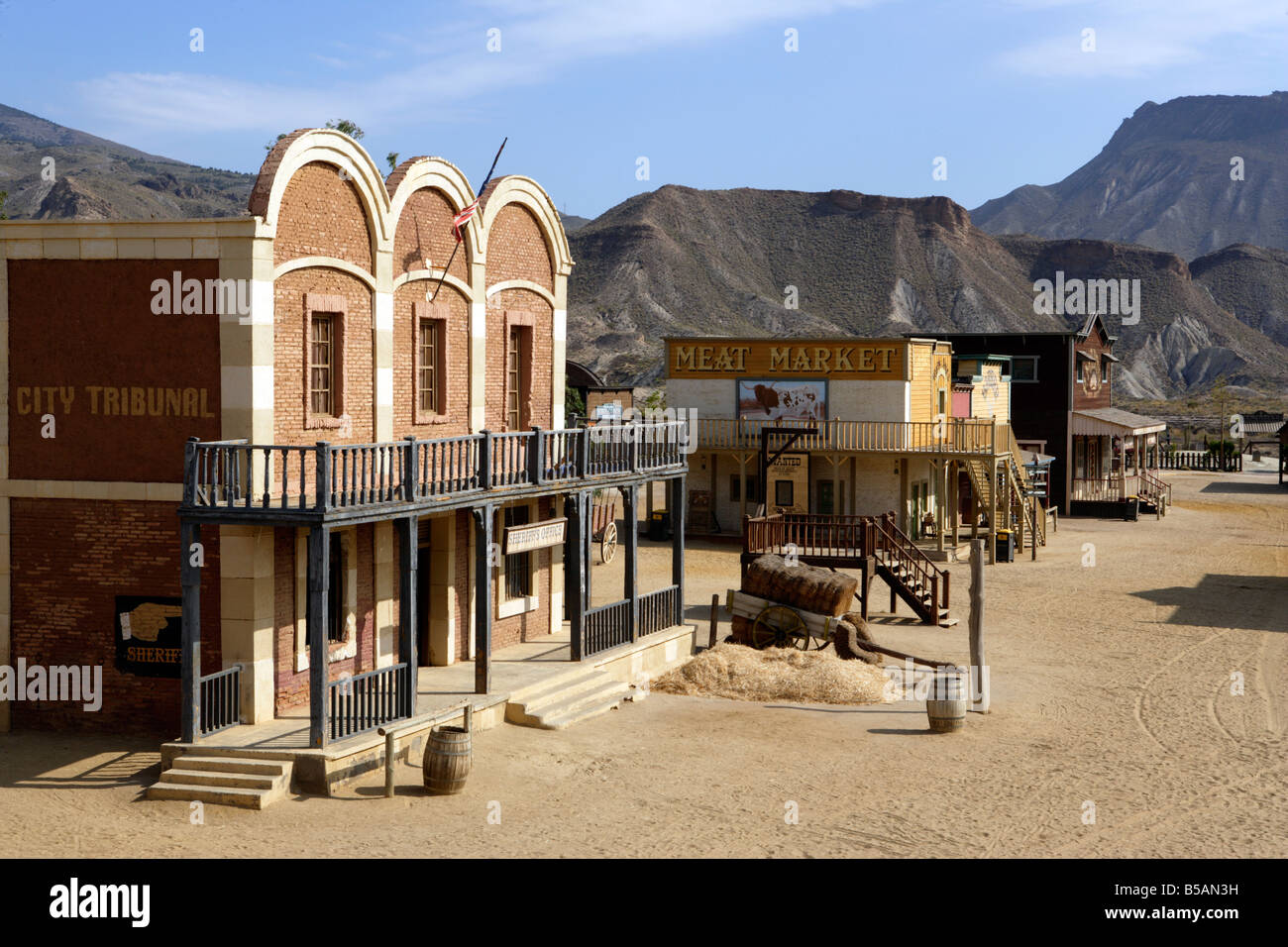 Mini hollywood spaghetti western film hi-res stock photography and ...