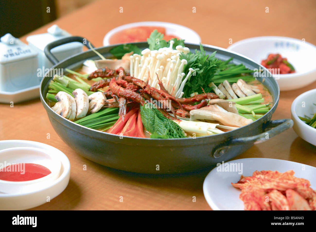 Diverse Food Essentials Stock Photo - Alamy