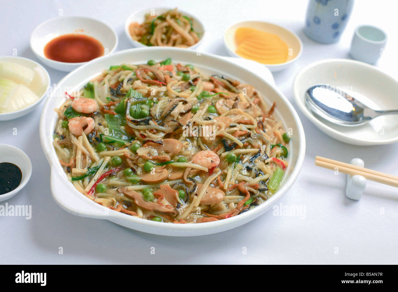Diverse Food Essentials Stock Photo - Alamy