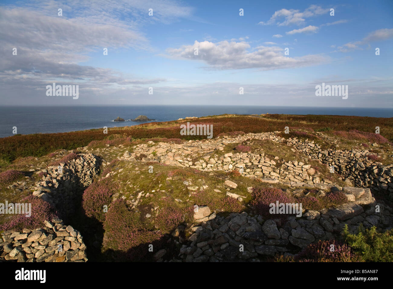 ballowall barrow carn gloose st just cornwall Stock Photo - Alamy