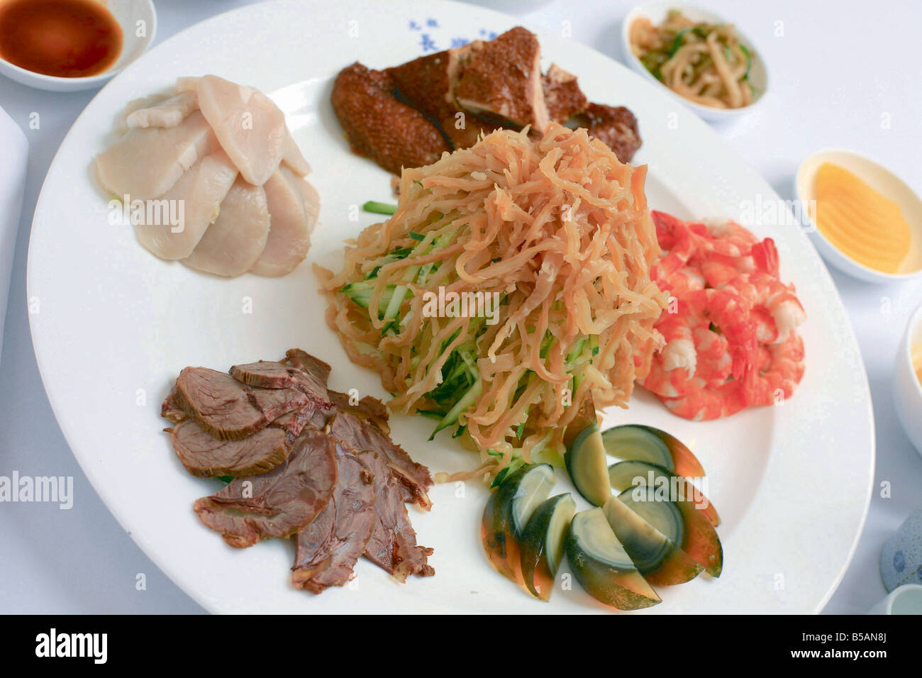 Diverse Food Essentials Stock Photo - Alamy