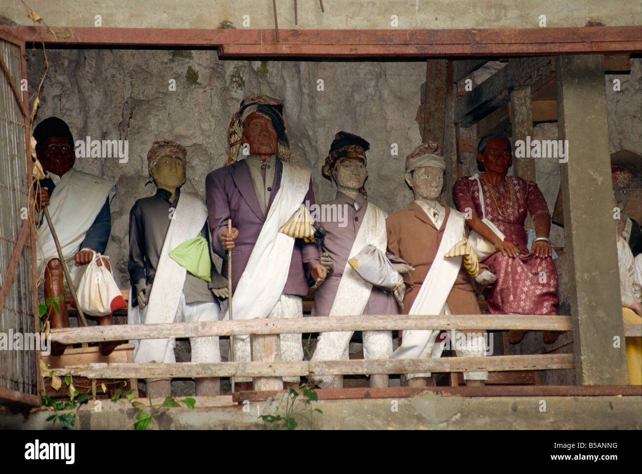 Wall tombs, Toraja area, Sulawesi, Indonesia, Southeast Asia Stock ...