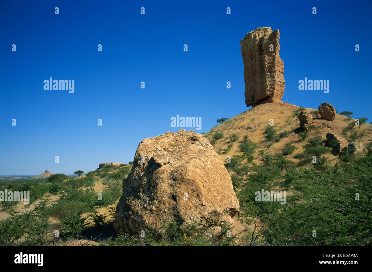 Vingerklip Finger Rock Damaraland Namibia Africa Stock Photo - Alamy