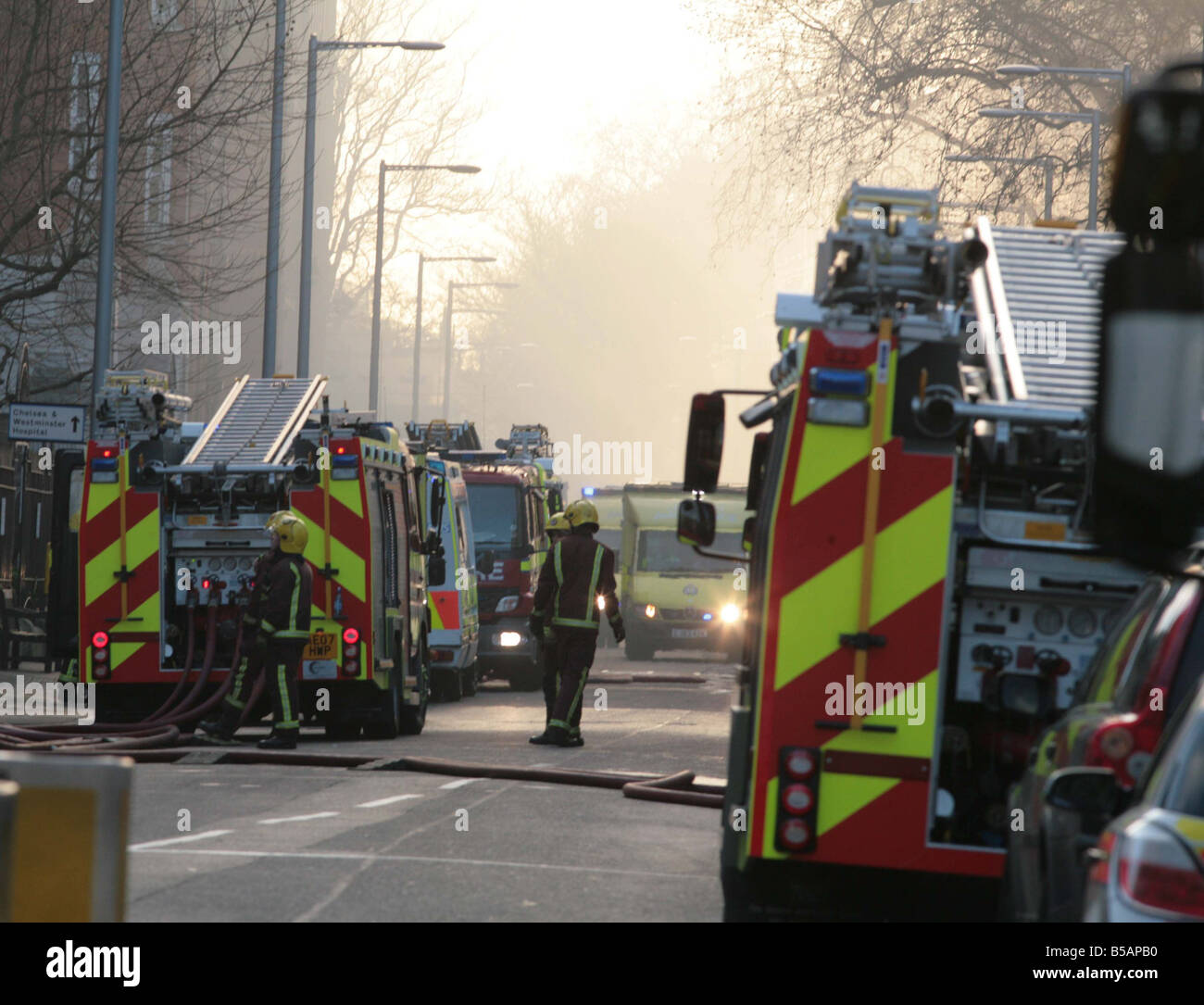 Fire royal marsden hospital hi-res stock photography and images - Alamy