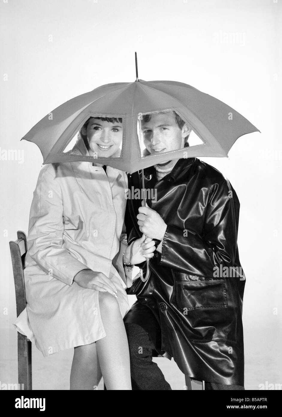 Man and woman (Ann Case and Christian Fletcher) seen here with port ...