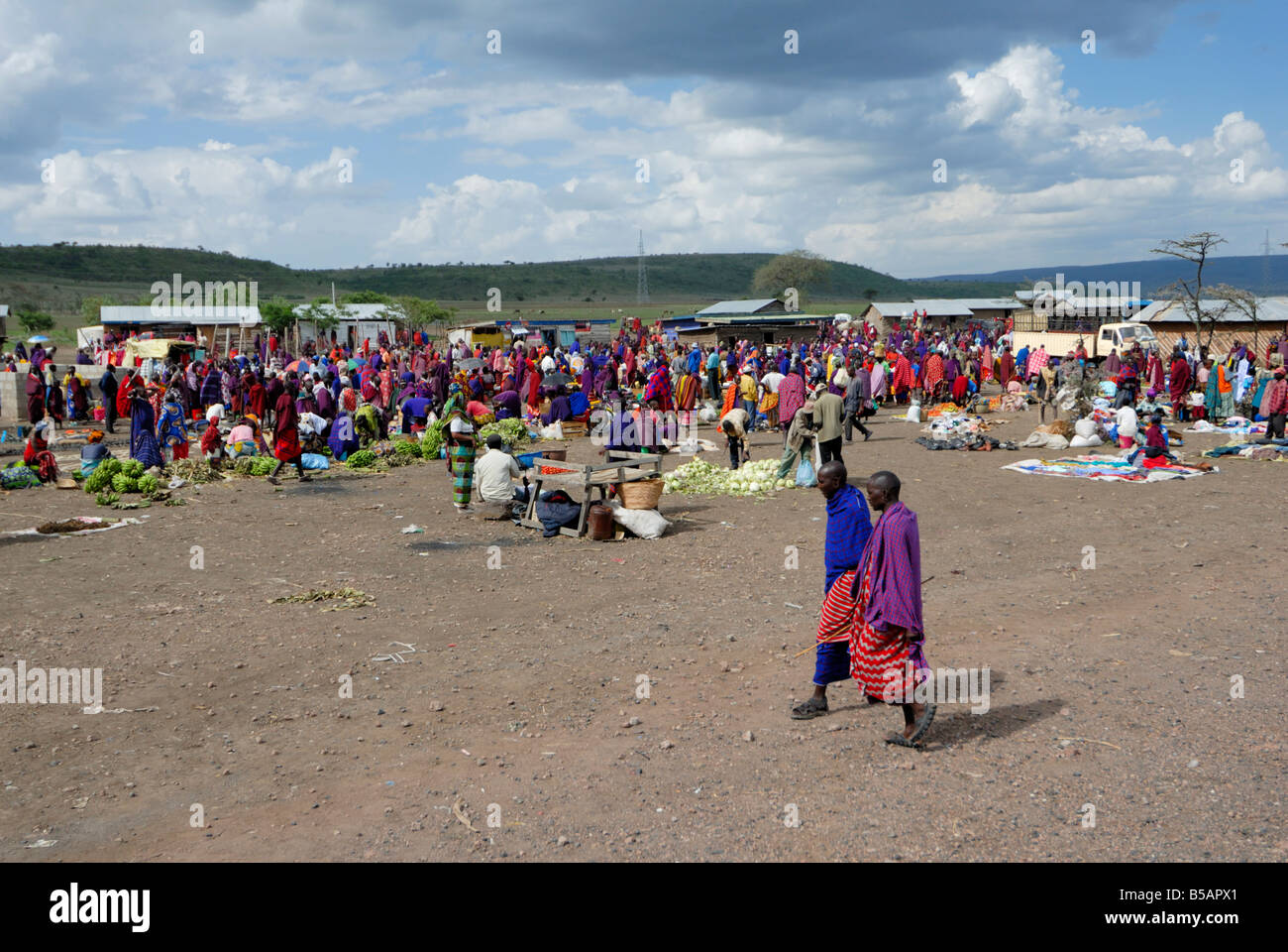 Masai market, Arusha, Tanzania, East Africa, Africa Stock Photo - Alamy