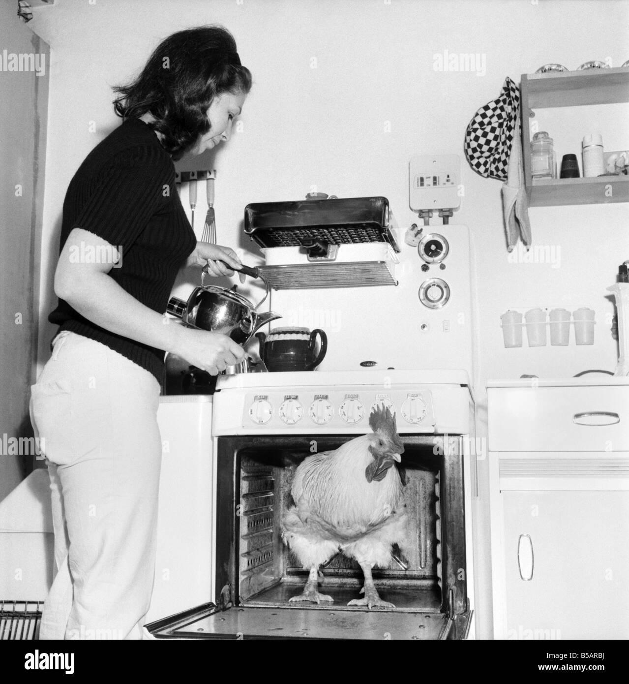 1960s cooker hi-res stock photography and images - Alamy