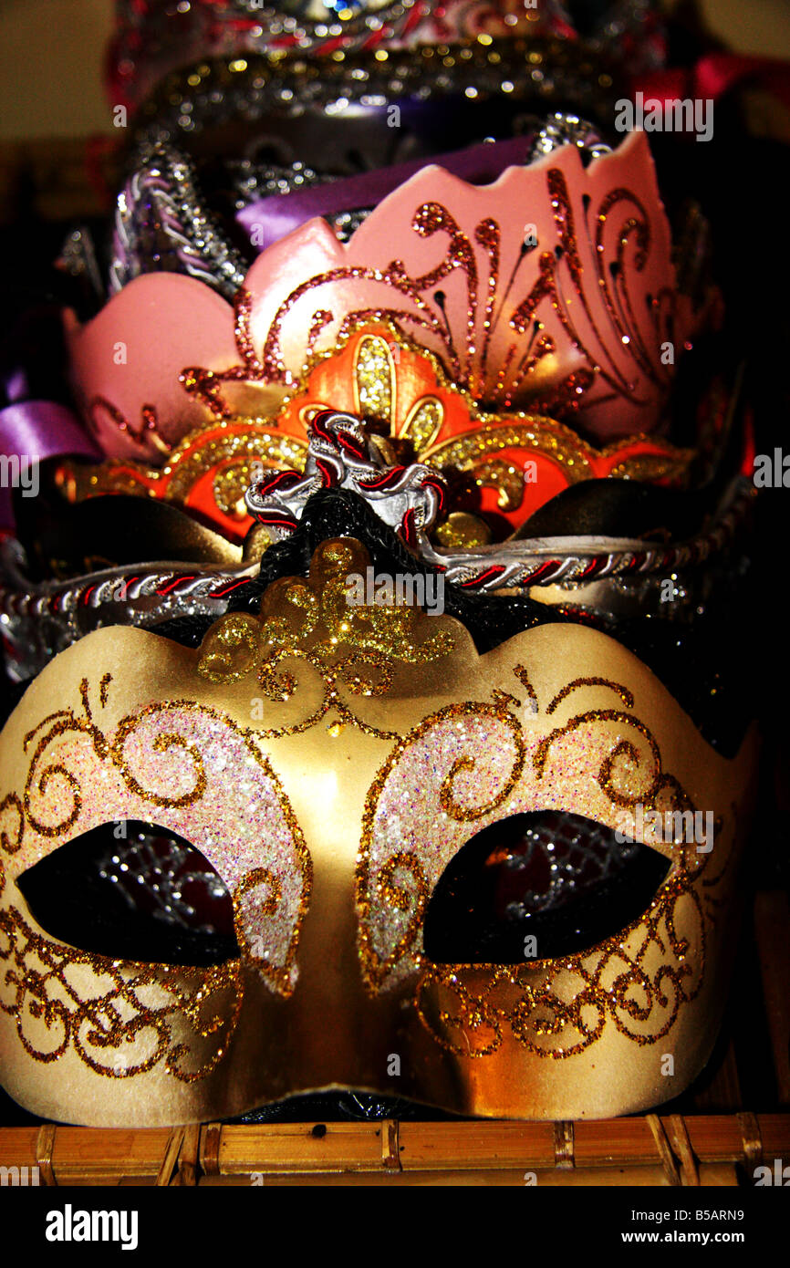 Exotic masks hi-res stock photography and images - Alamy