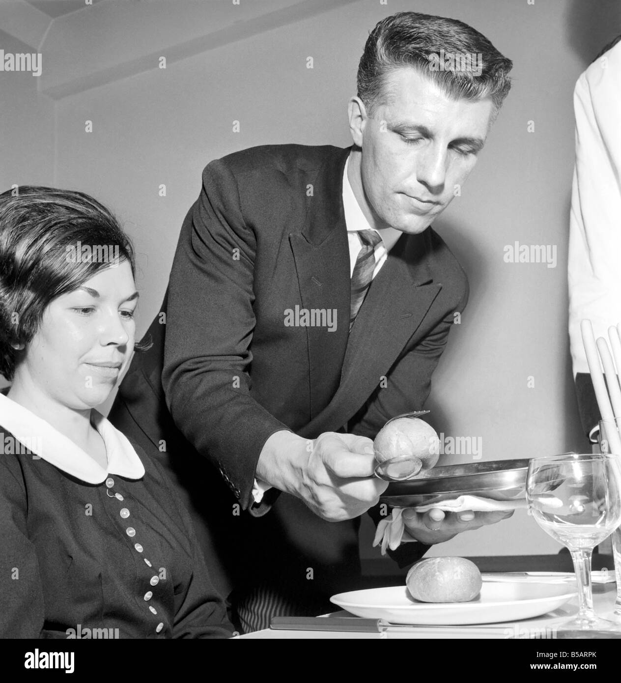 Waiters training school, where would be waiters are shown the correct ...