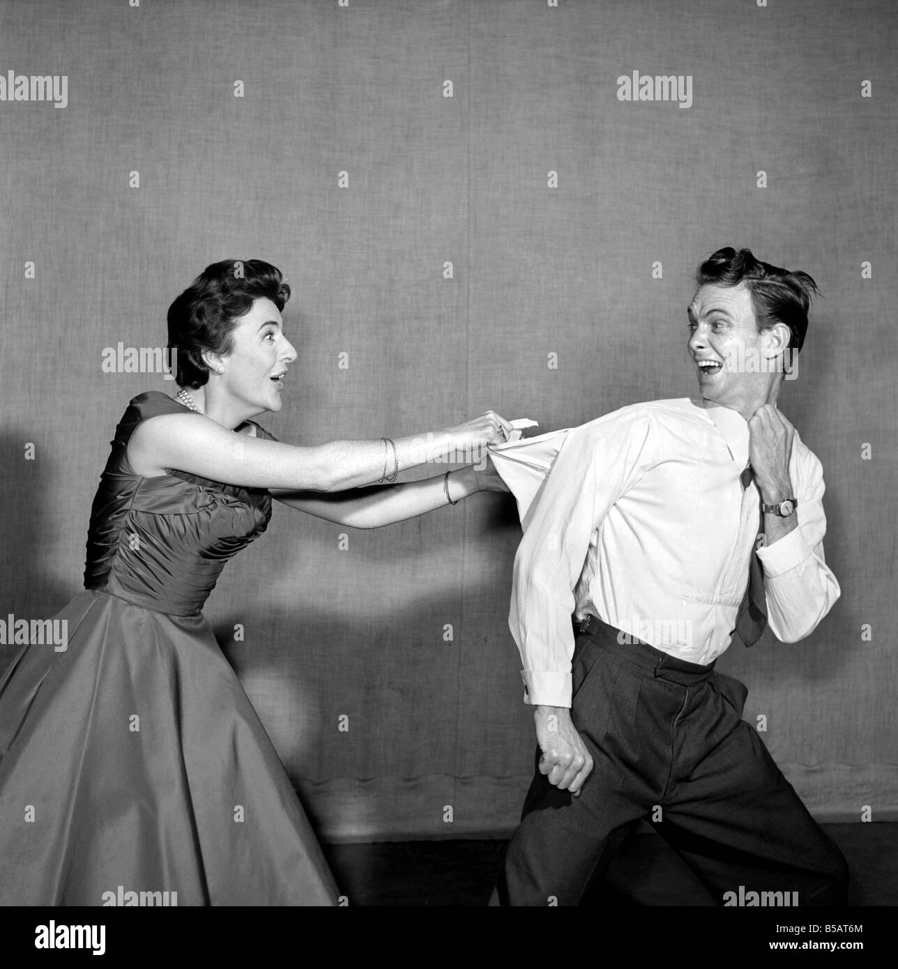 Actress Noele Gordon seen here with Midlands TV producer Reg Watson ...