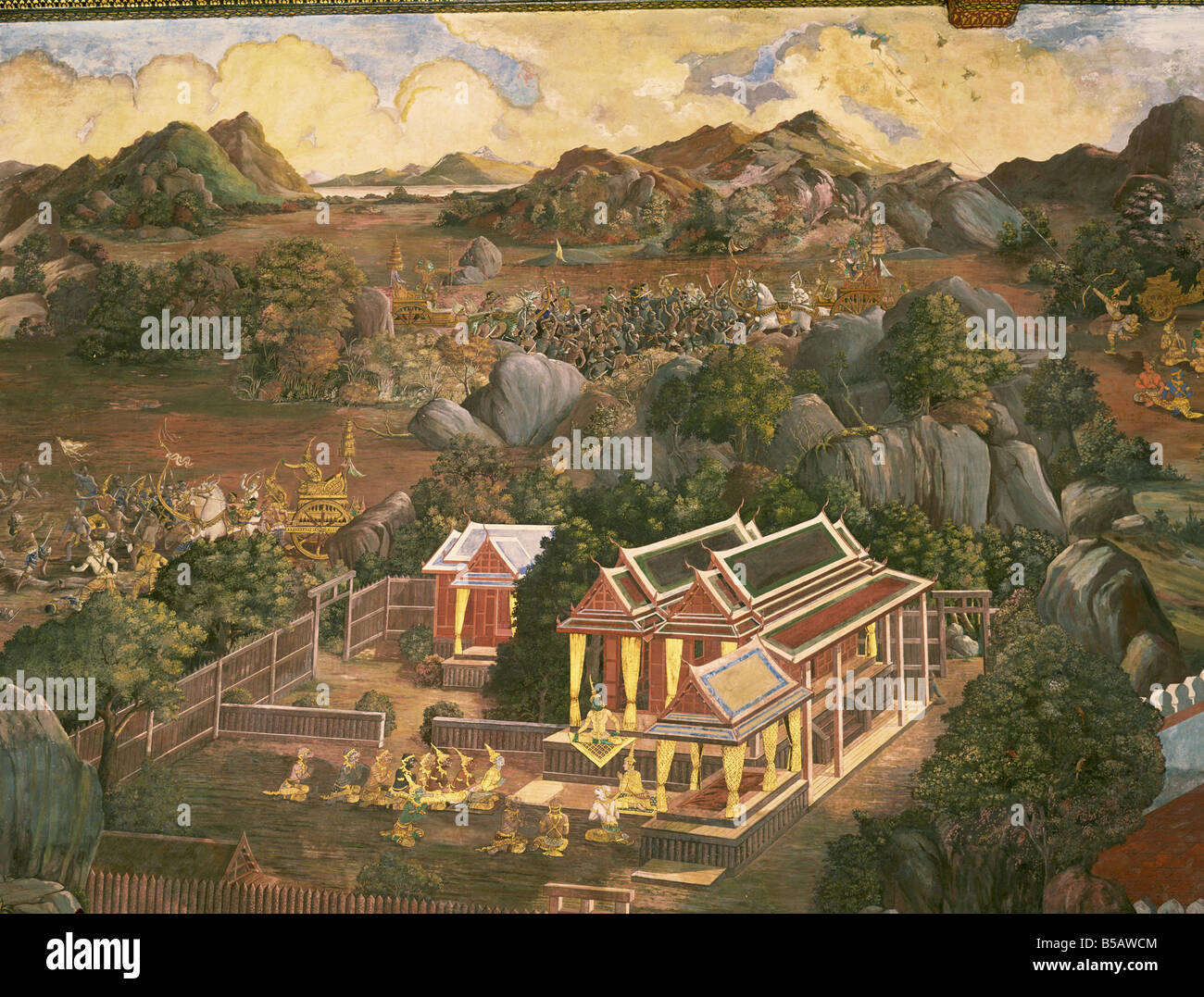 Thailand Bangkok Ramakien High Resolution Stock Photography and Images ...