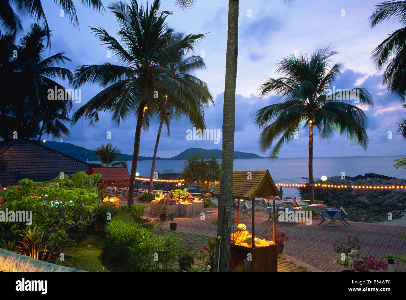 Patong beach phuket restaurants hi-res stock photography and images - Alamy