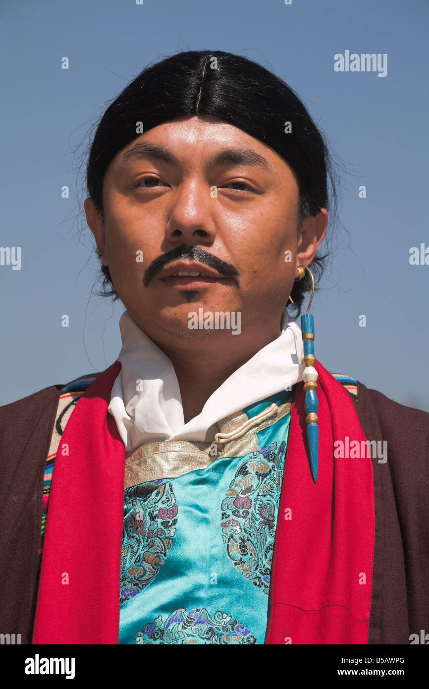 Proud Tibetan Man Via Flickr Ethnic Fashion Men
