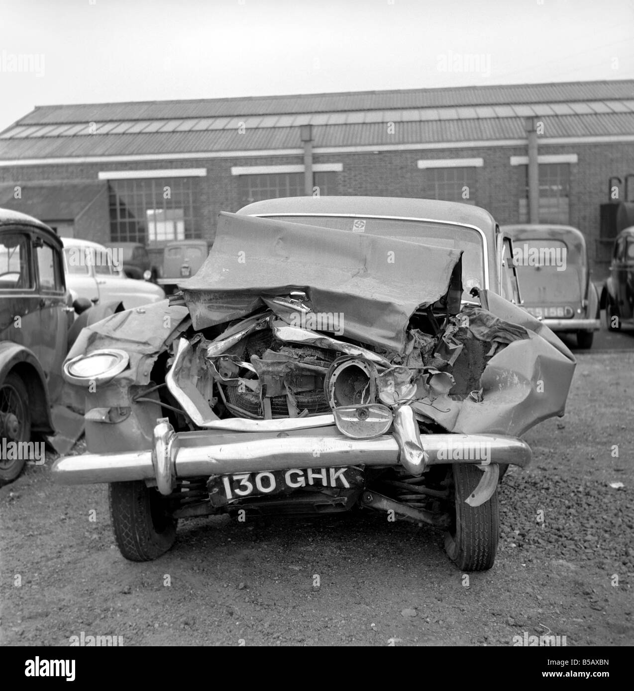 Crashed Cars High Resolution Stock Photography and Images - Alamy