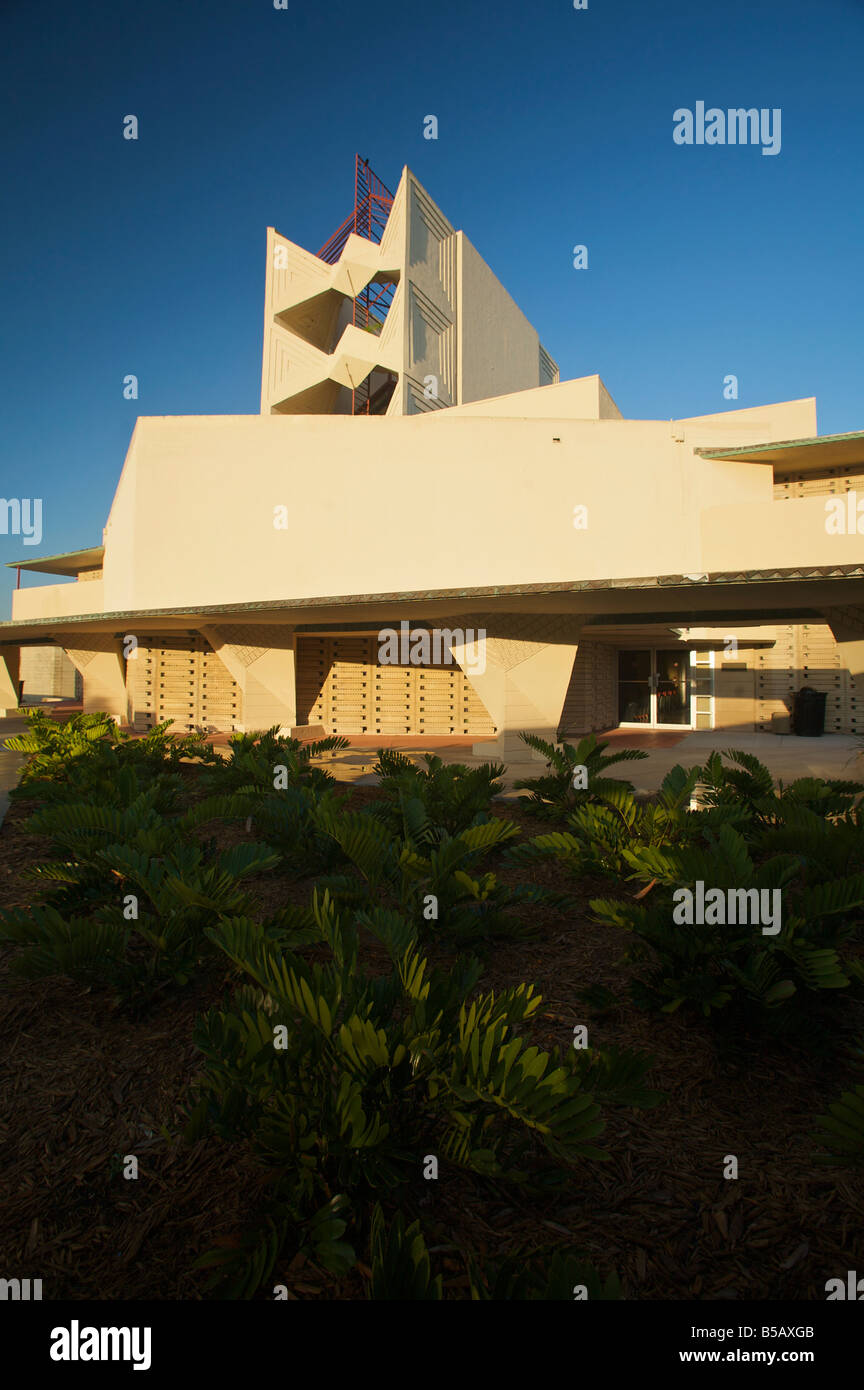 Designed by architect Frank Lloyd Wright the Annie Pfeiffer Chapel on ...