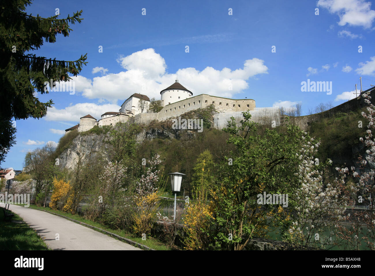 Festung Kufstein fortress Stock Photo - Alamy