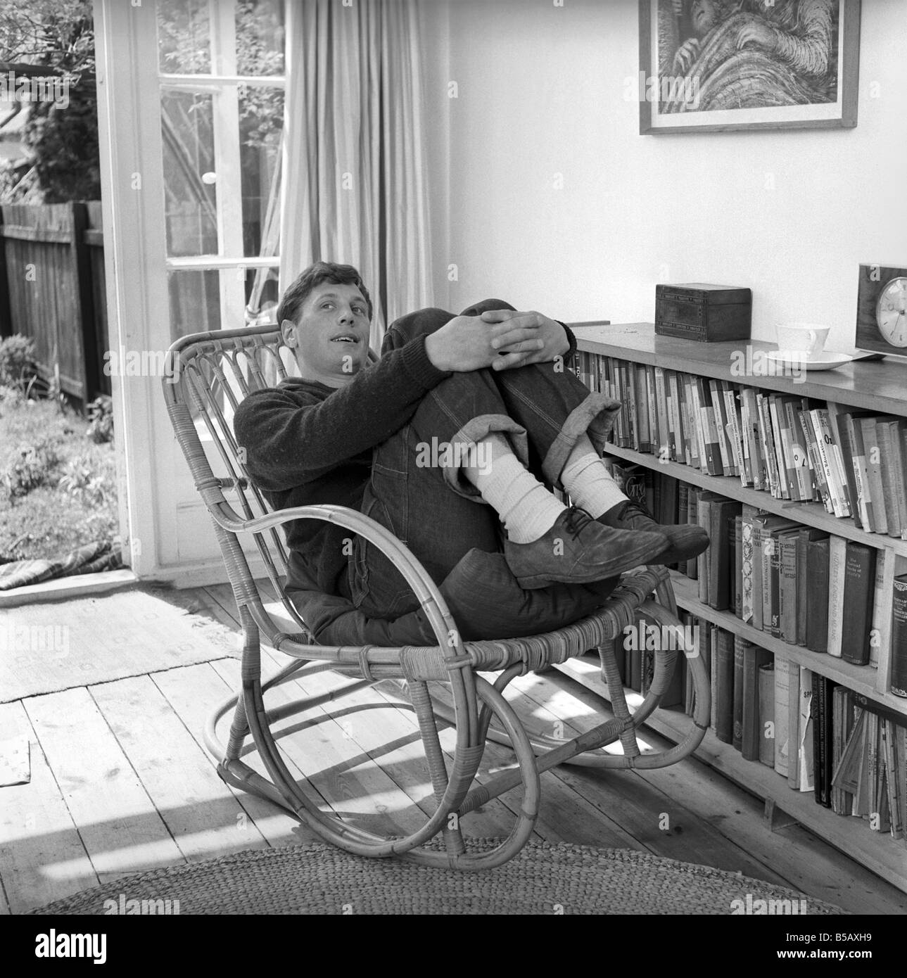 Actor John Line who stars in the TV Series "Emergency ward 10" seen ...