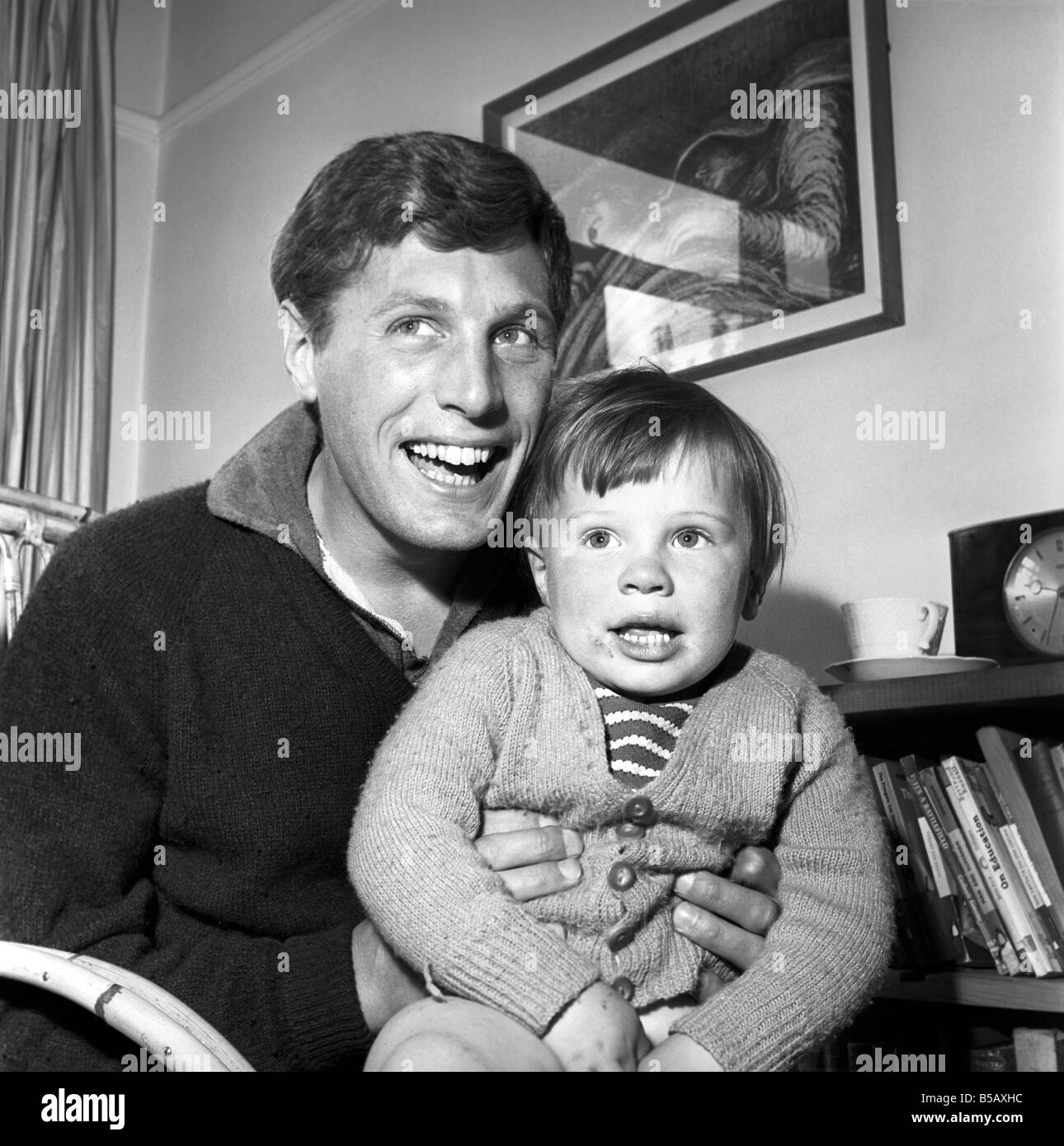 Actor John Line who stars in the TV Series "Emergency ward 10" seen ...