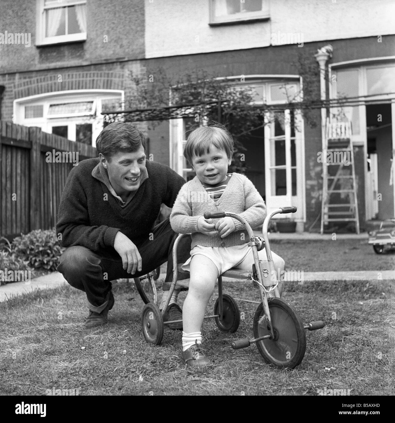 Actor John Line who stars in the TV Series "Emergency ward 10" seen ...