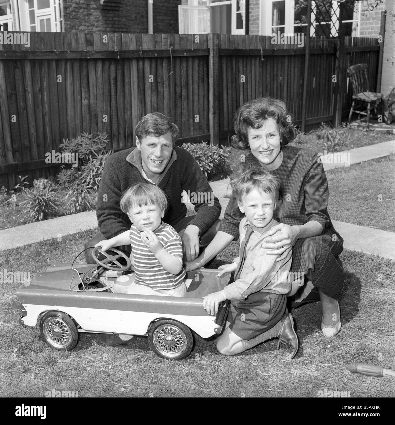 Actor John Line who stars in the TV Series "Emergency ward 10" seen ...