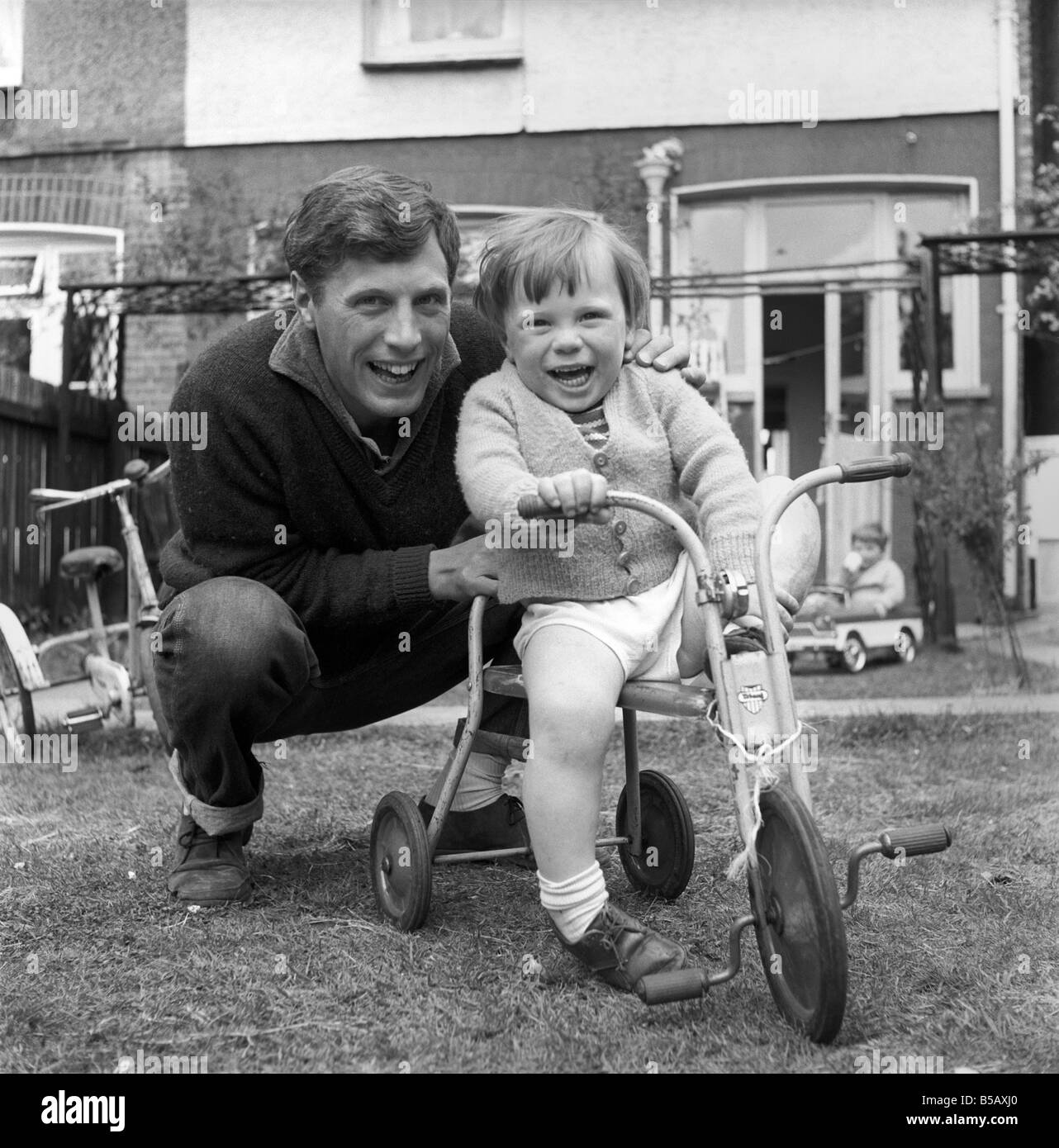 Actor John Line who stars in the TV Series "Emergency ward 10" seen ...