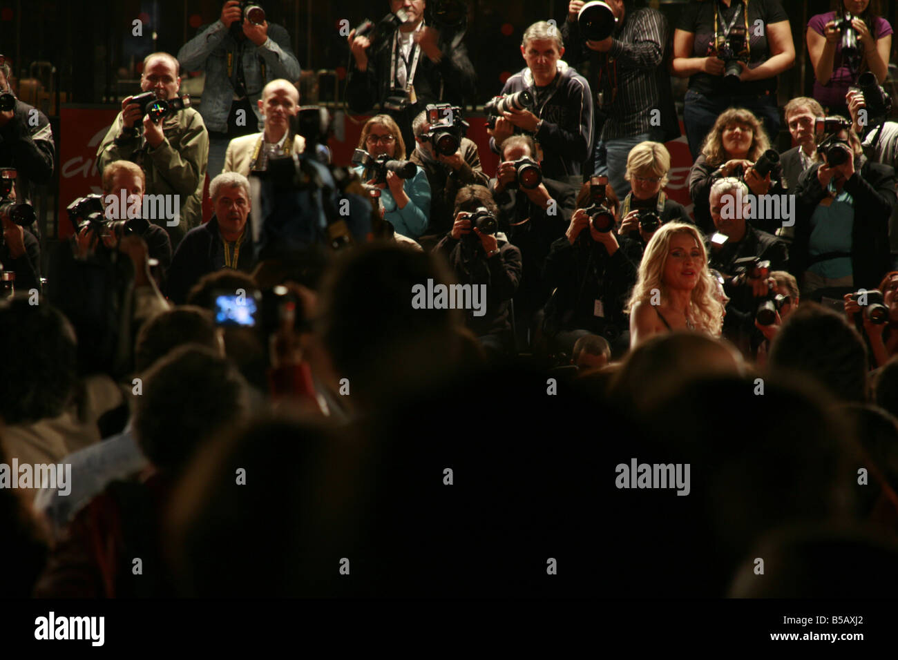 Camera Flashes Crowd High Resolution Stock Photography and Images - Alamy