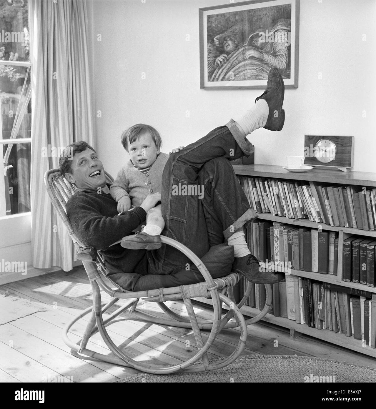 Actor John Line who stars in the TV Series "Emergency ward 10" seen ...