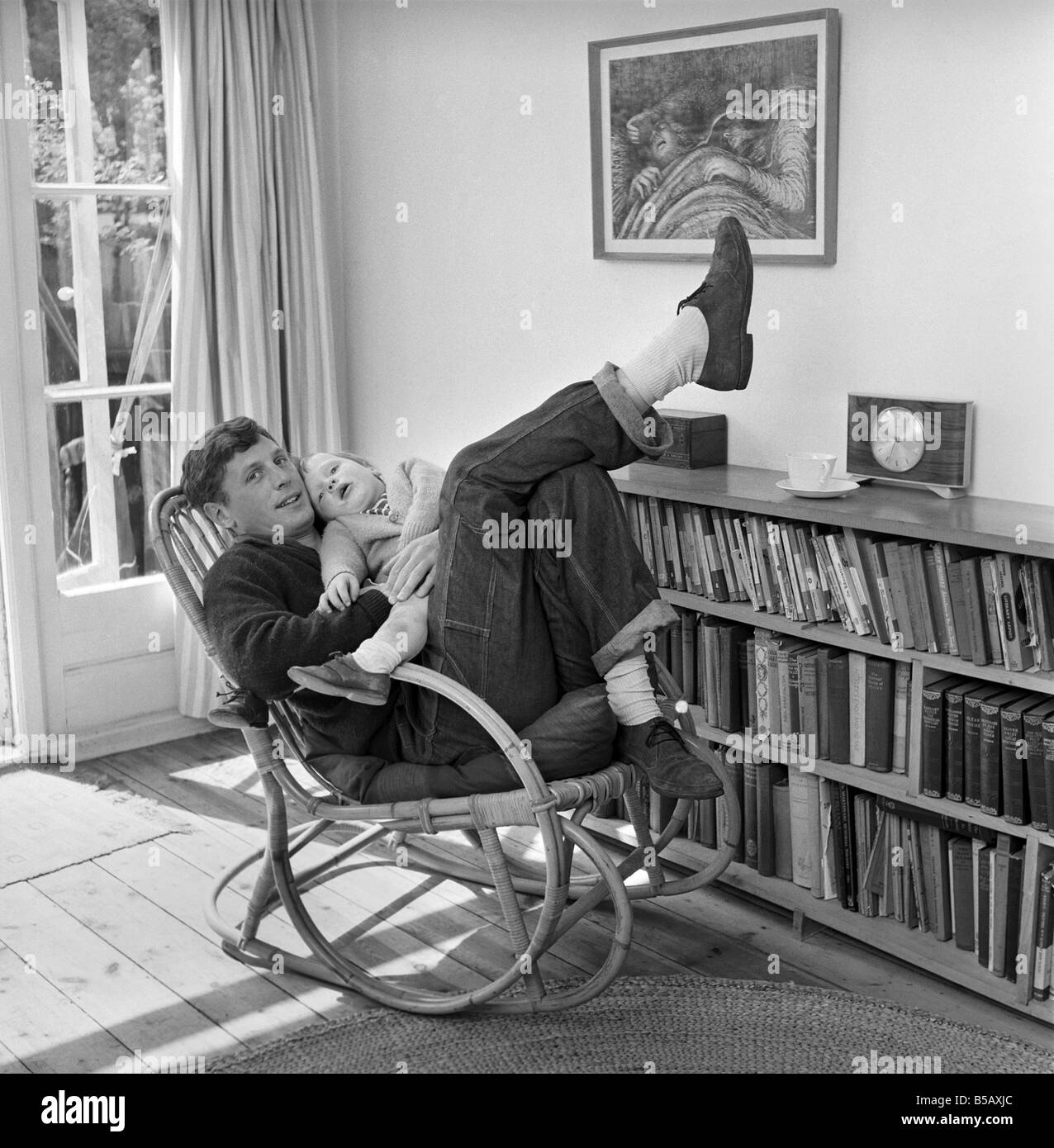 Actor John Line who stars in the TV Series "Emergency ward 10" seen ...