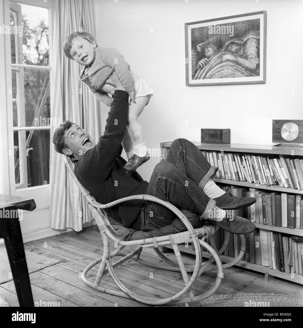 Actor John Line who stars in the TV Series "Emergency ward 10" seen ...